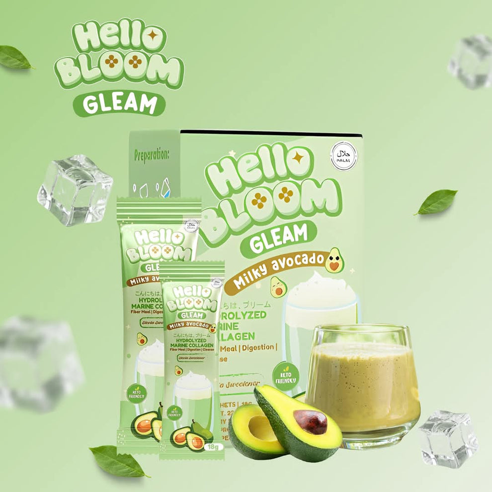 Kiray's Hello Bloom Gleam, Milky Avocado – Opulent Trends Australia